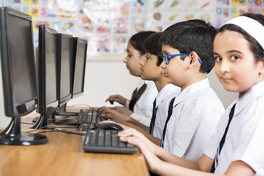 Indian School Computer Lab