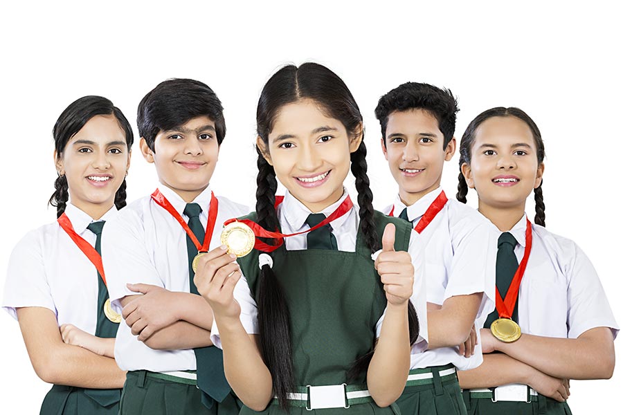 Indian School Students Png