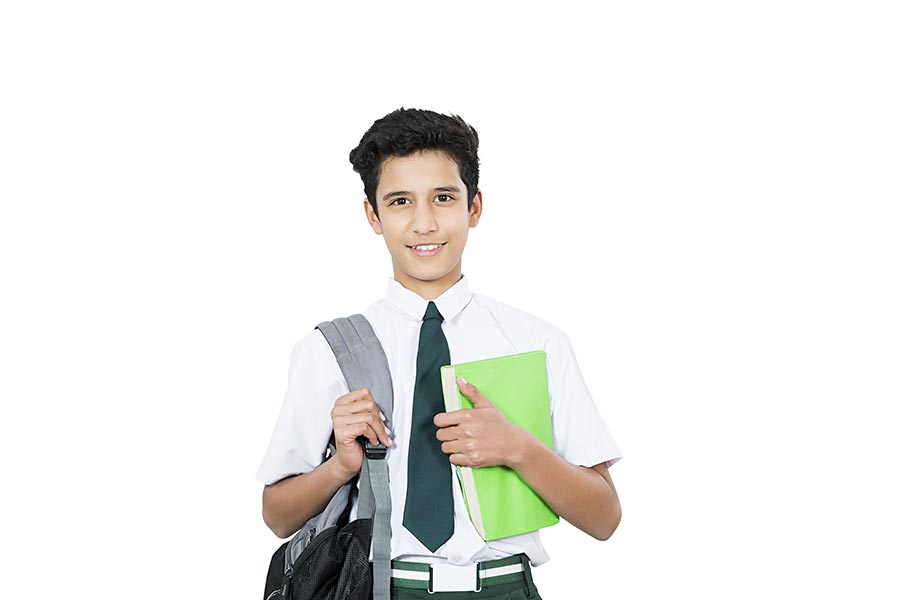 High School Student Boy